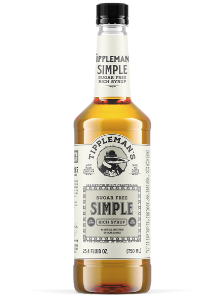 Sugar Free Simple Syrup | Tippleman's Rich Syrups for Cocktails, Coffee ...